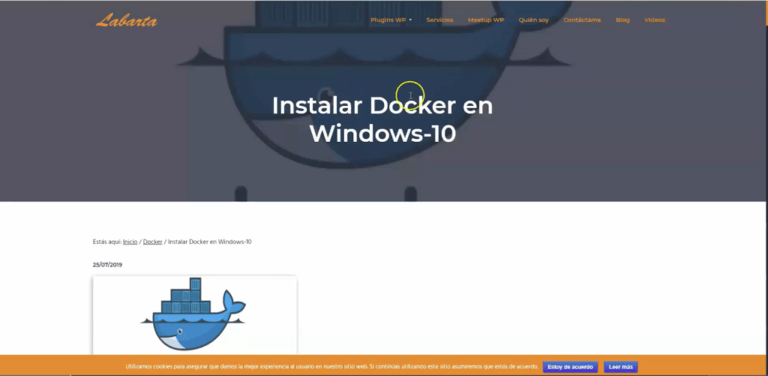 "docker-compose" para WordPress - paso a paso - intro - Labarta