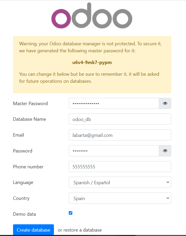 Cómo instalar Odoo usando docker-compose - Labarta Cómo instalar Odoo usando docker-compose - Labarta